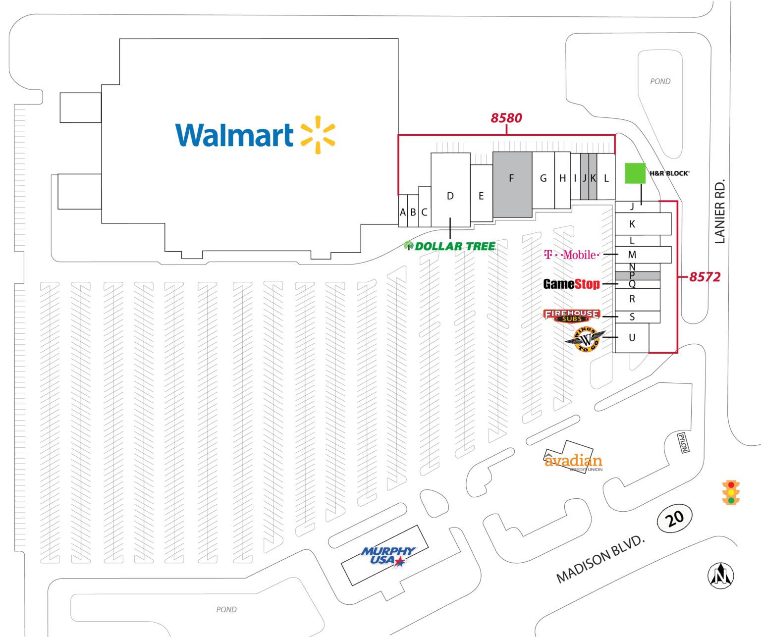 Walmart Plaza – Madison – Sandor